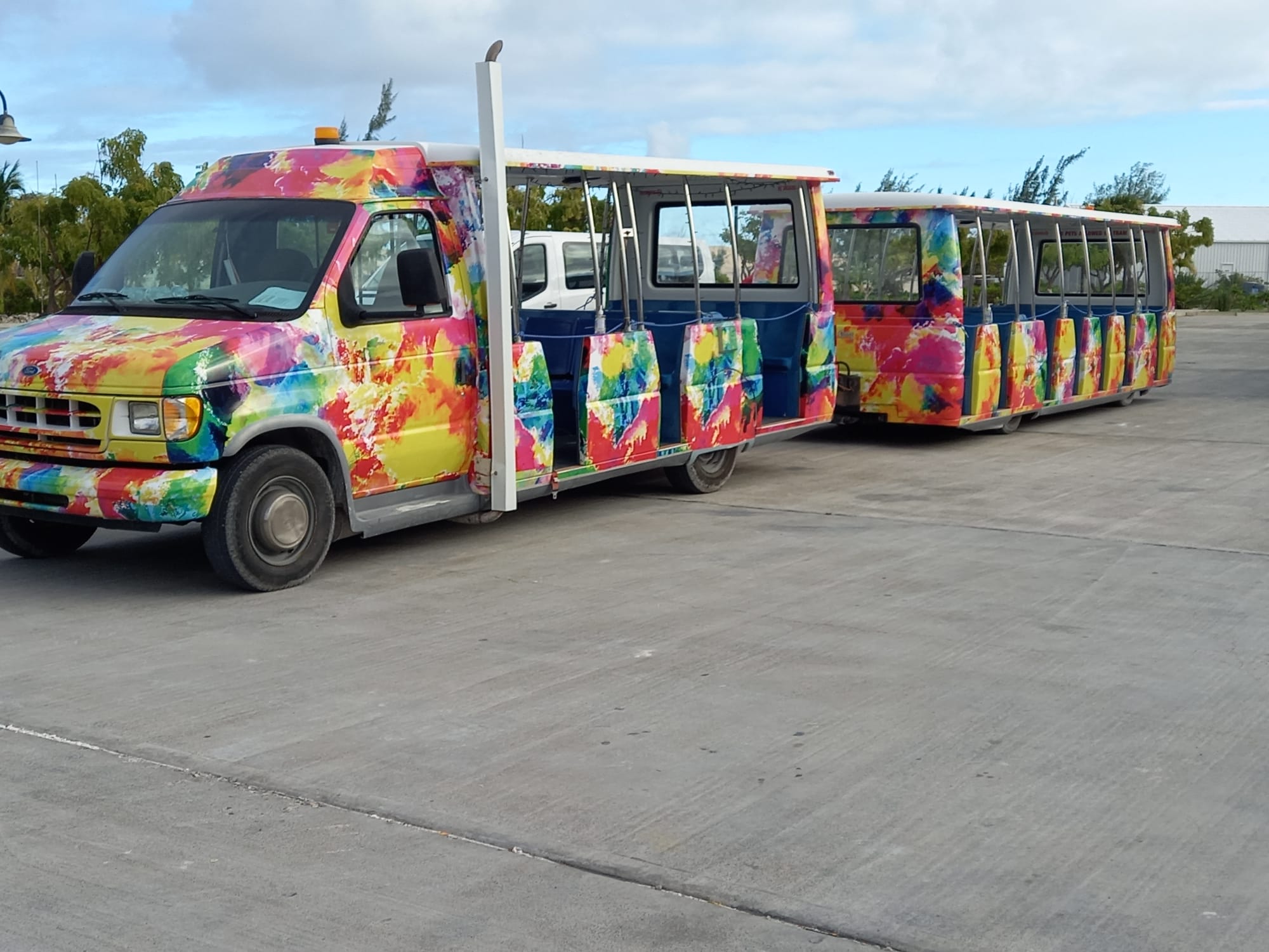 Charm of Grand Turk by Open Air Tram