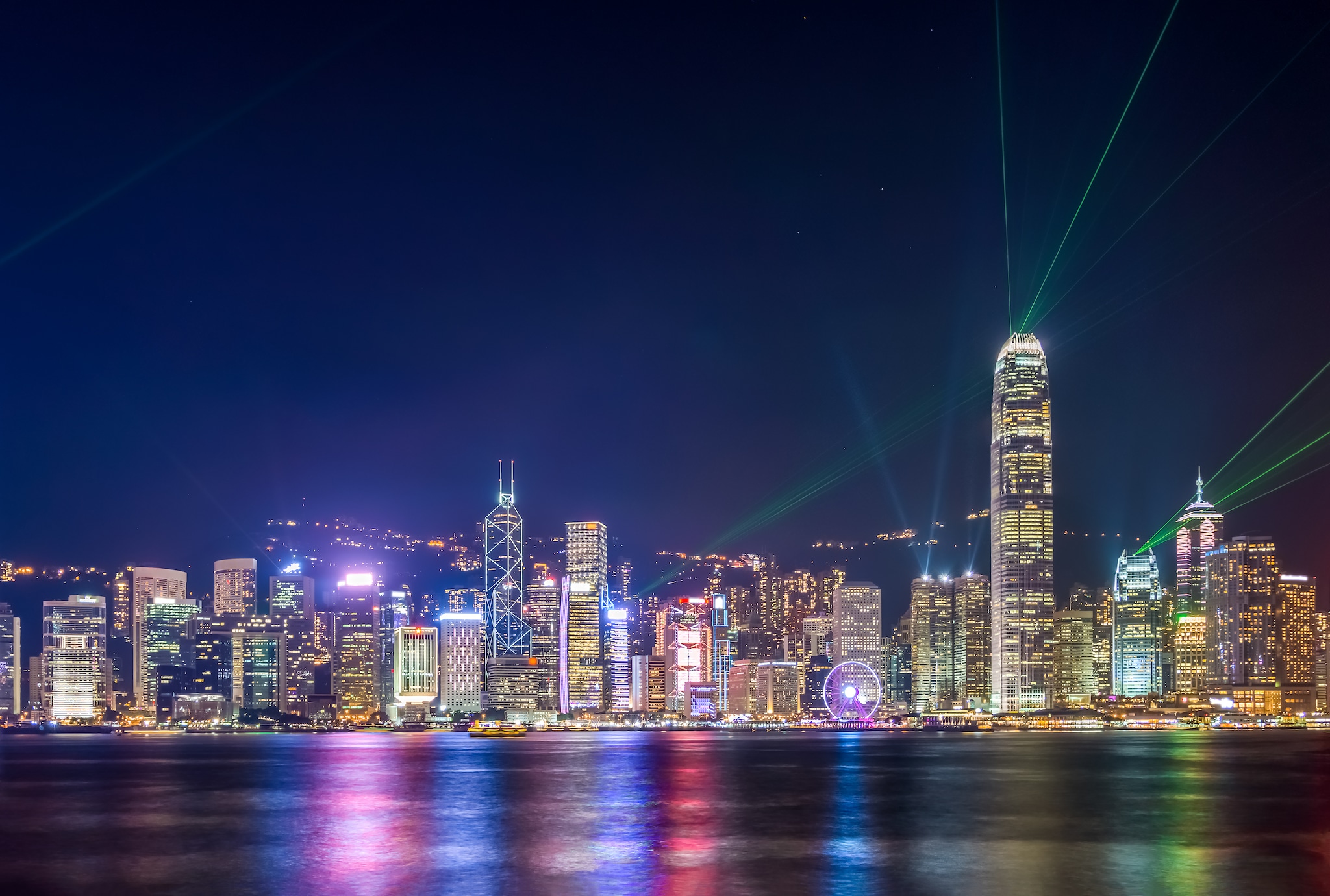 Night Sights of Hong Kong