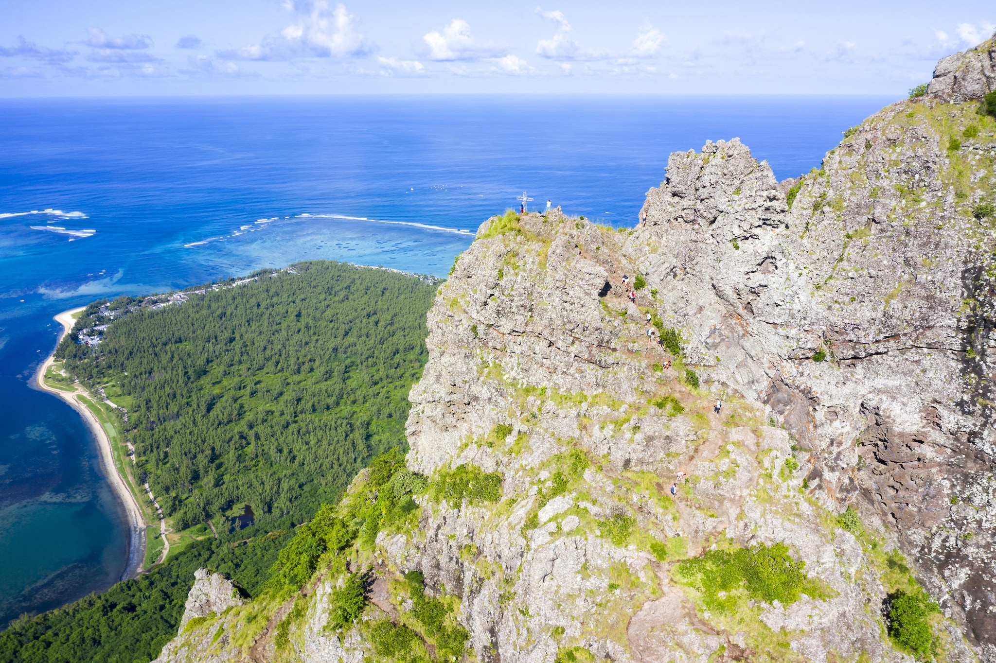 Hiking Le Morne