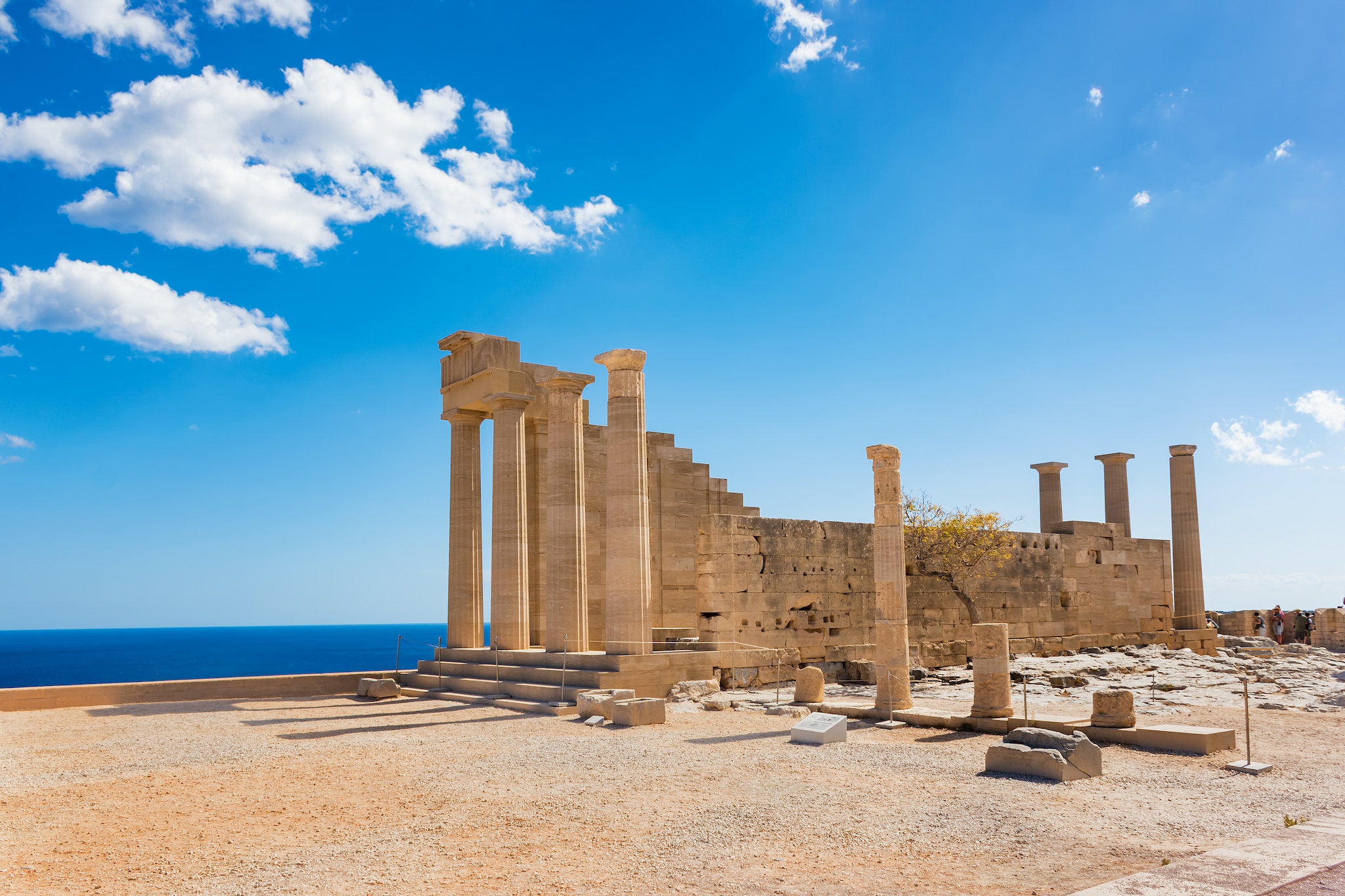 Lindos and Rhodes Town