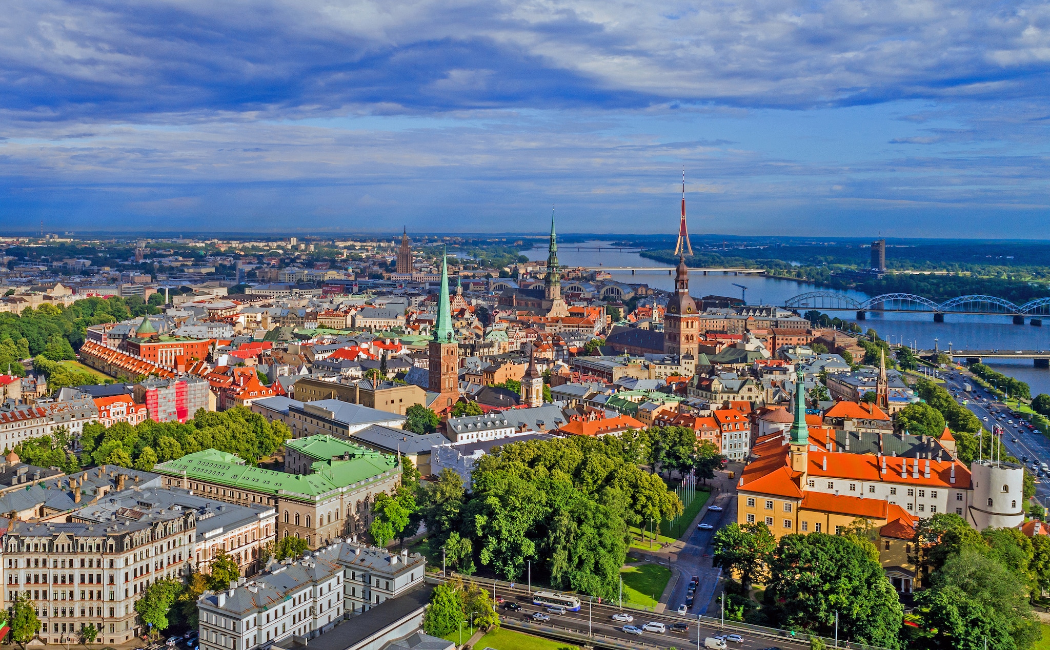 Panoramic City Sights