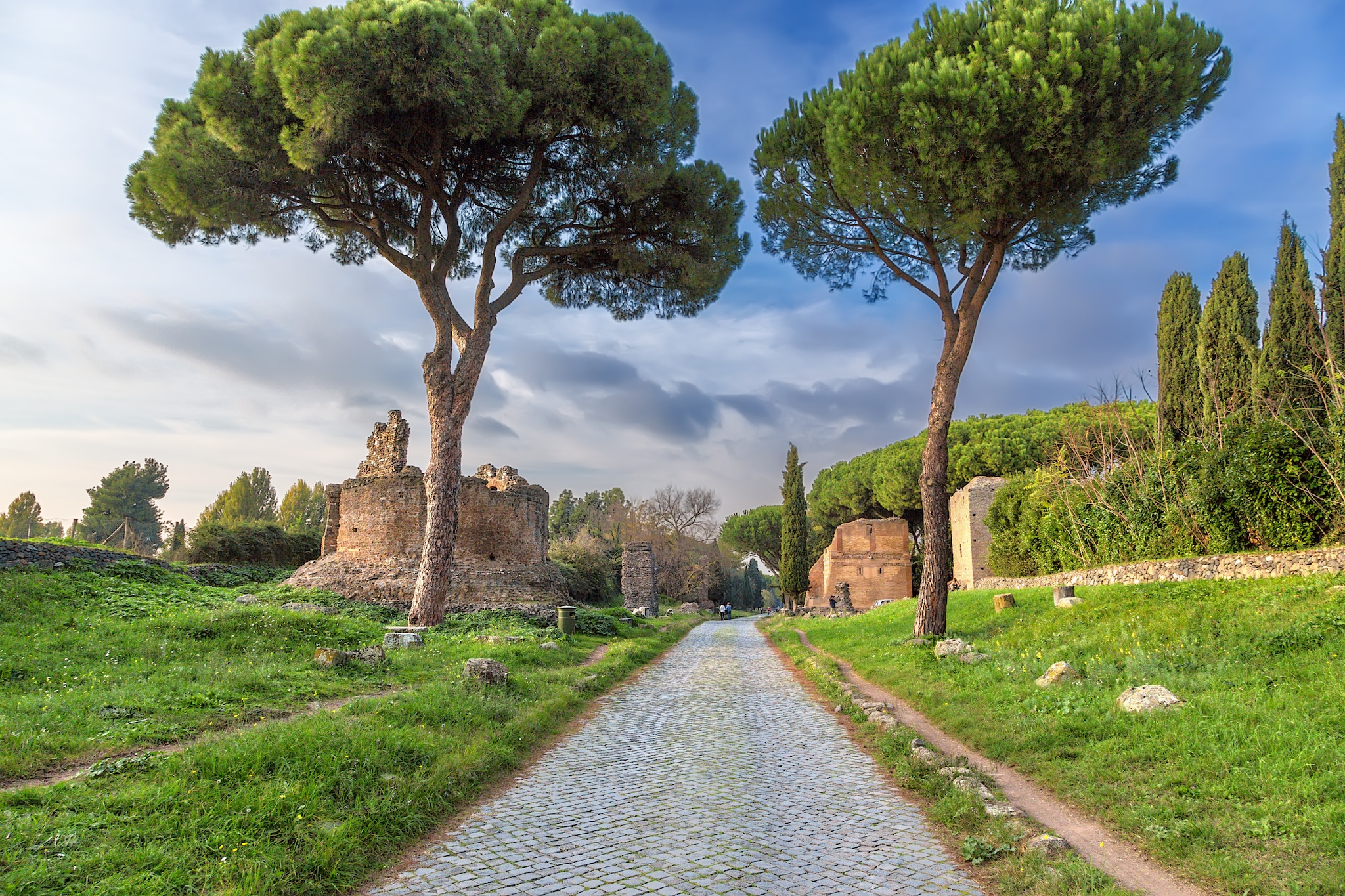 Italian Countryside and Catacombs