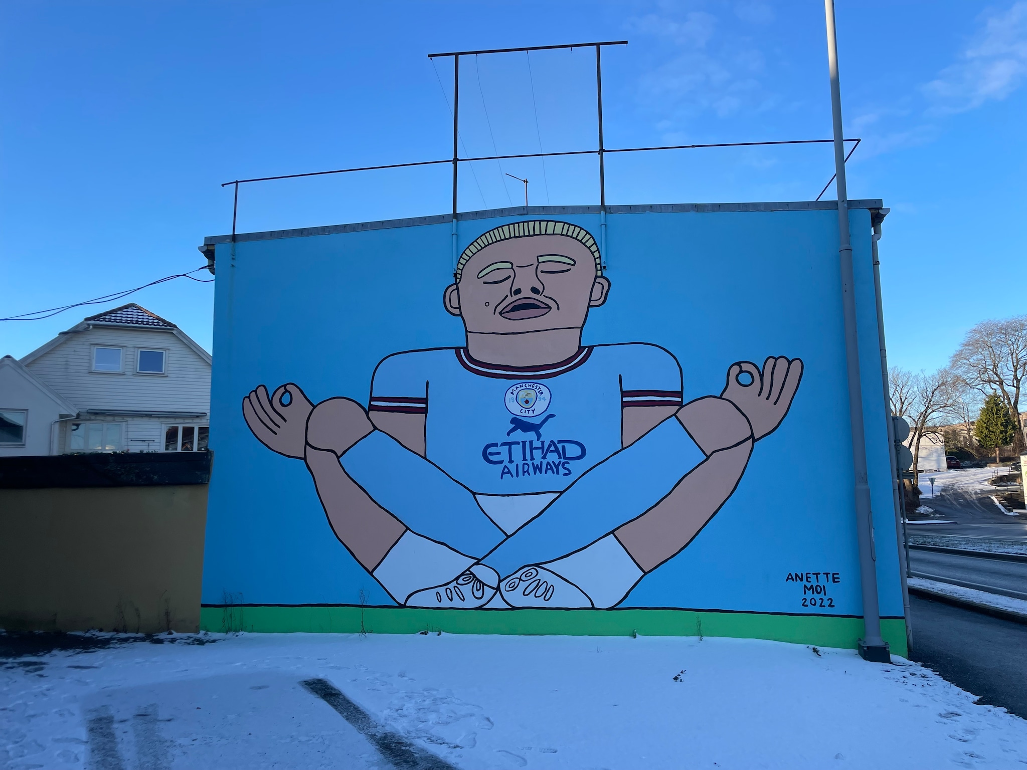 In the Footsteps of Haaland & Bryne FK stadium