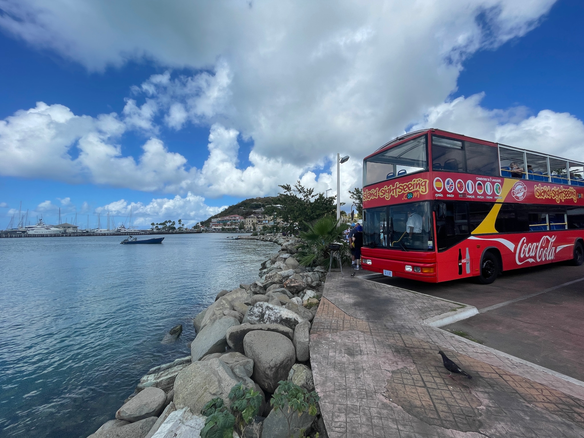 Open-Top Double Decker Island Panorama