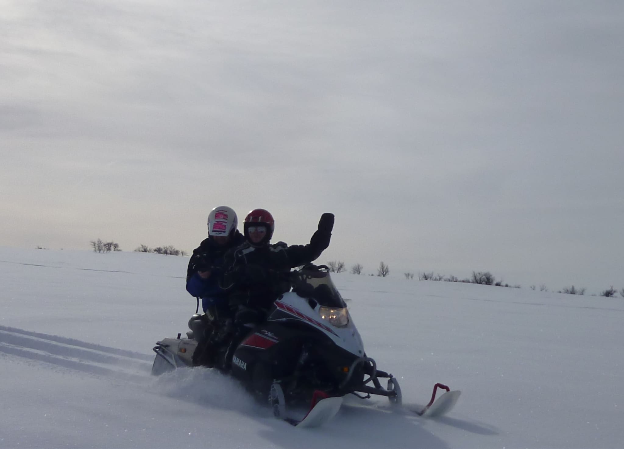 Snow Mobiling - Double