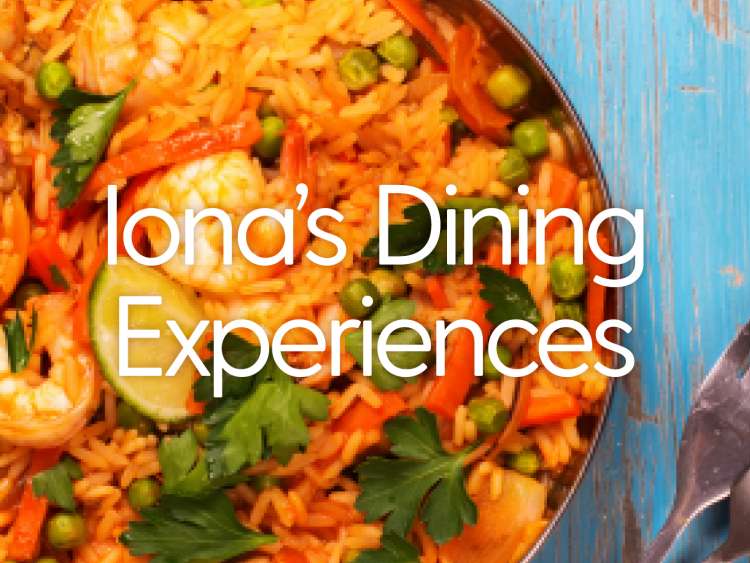 Enjoy Fine Local Cuisine On Iona Cruises Pando Cruises