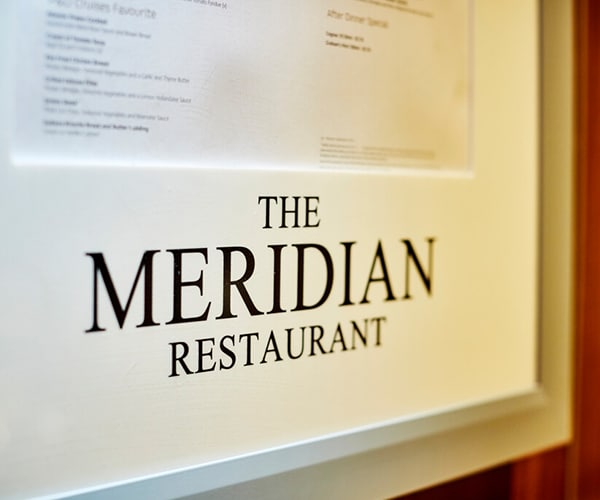 Meridian Restaurant | P&O Cruises