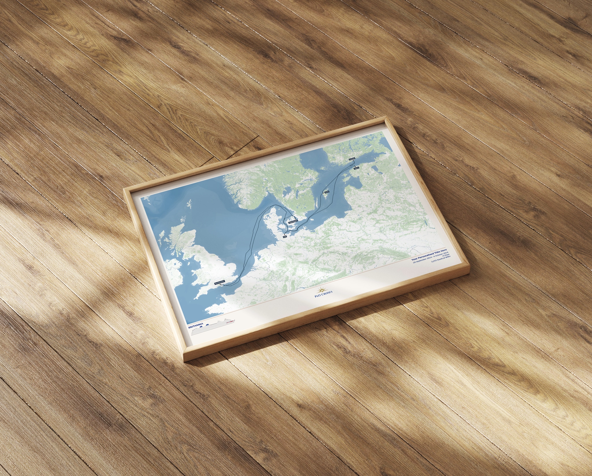 The Cruise Maps | P&O Cruises