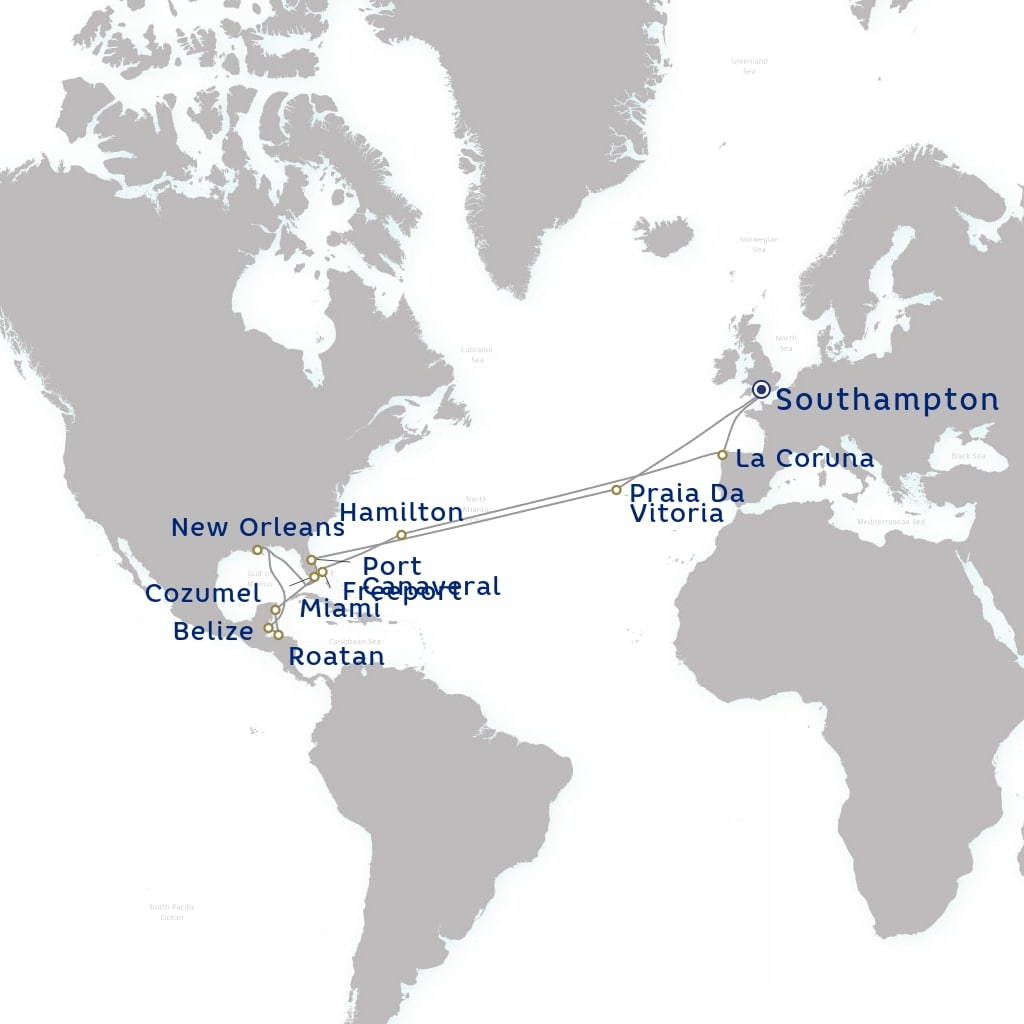 N604 - Caribbean Cruise | 27 Feb 26 | P&O Cruises