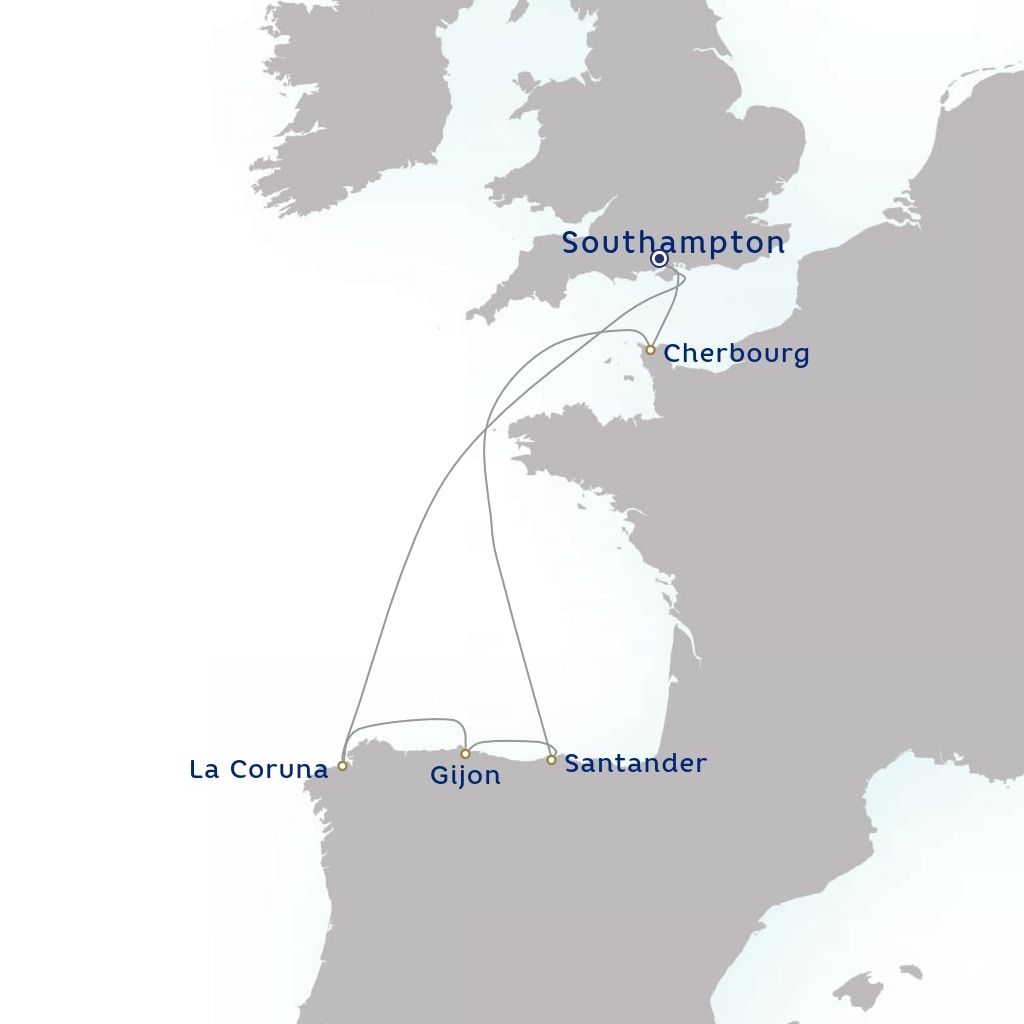 N618 - Spain and France Cruise | 1st Aug 26 | P&O Cruises