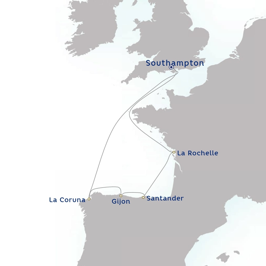 N627 - Spain Cruise | 17th Oct 26 | P&O Cruises